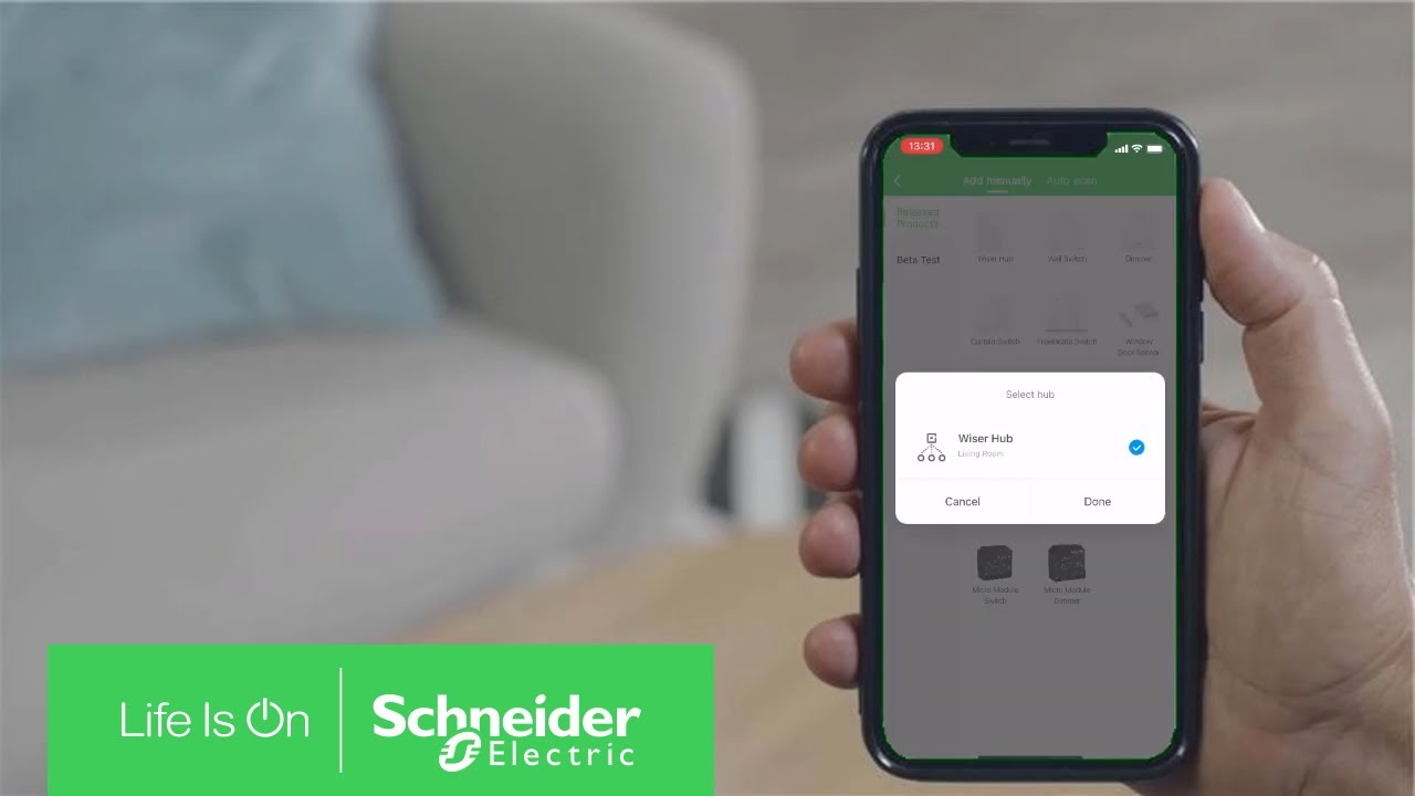 Wiser by SE App - How to Add Wiser Wall Device | Schneider Electric ...