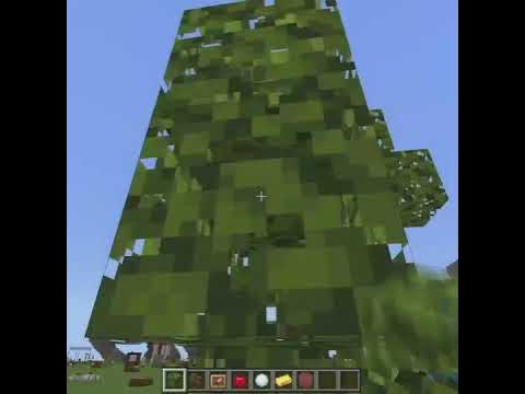Minecraft Tree Tutorial #minecraft #minecraftshorts #youtubeshorts ...