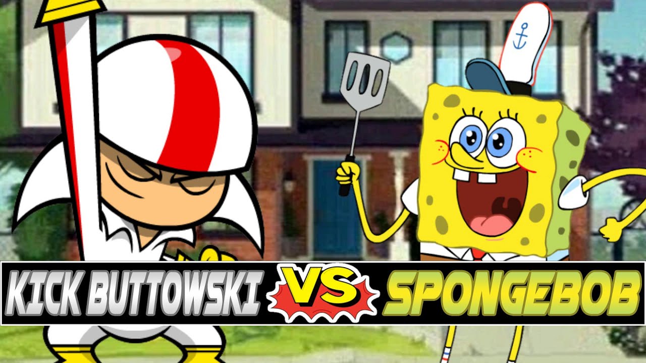 M.U.G.E.N. Battles | Kick Buttowski vs SpongeBob SquarePants - YouTube