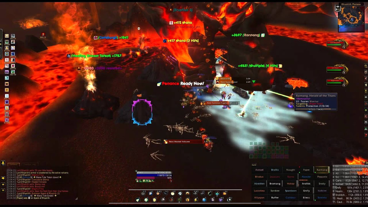 Remnants Vs Heroic Rhyolith - YouTube