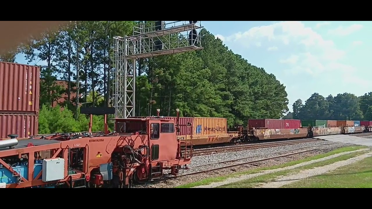 NS 242 with UP 7869 AC45CCTE and UP 6312 AC4400CW - YouTube