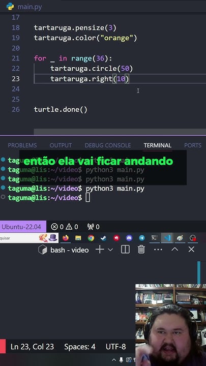 Programando Uma Flor Com Python Módulo Turtle Python Programaçãopython Aprenderpython Youtube