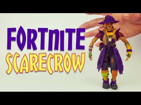 FORTNITE SCARECROW SKIN - POLYMER CLAY TUTORIAL - YouTube