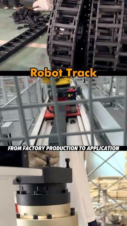 Robot Tracks: From Factory Production to Application#track #rail #tracksystem #railsystem #robot ...