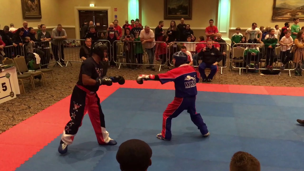 Kickboxing Finals WKC World Championships 2018 Dublin, Ireland Team USA ...