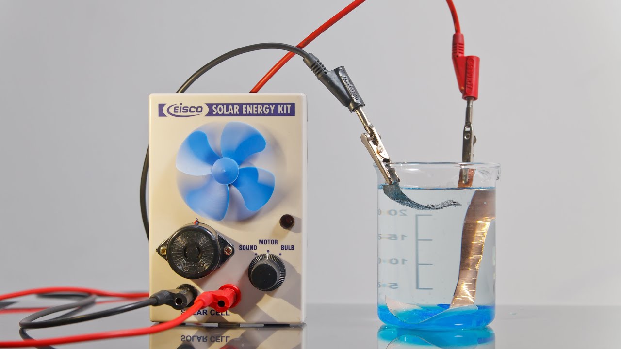 Demonstrate electrochemistry with a gravity cell - YouTube