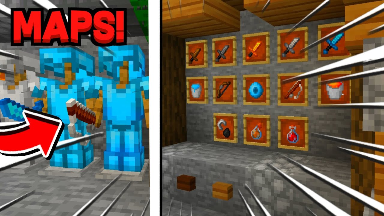 PvP Texture Pack Showcase Maps!! Top 3 Pack Showcase Maps for MCPE ...