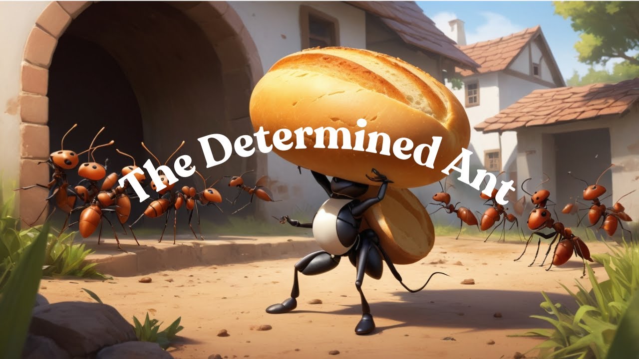 "The Determined Ant | Motivational Story for Kids🤴 | Animated Short ...