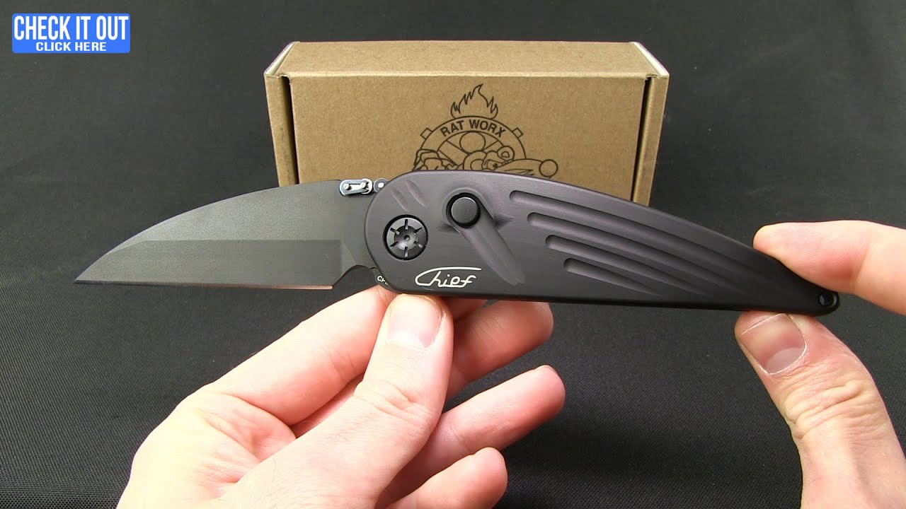 Rat Worx Chief Folding Knife Overview - YouTube