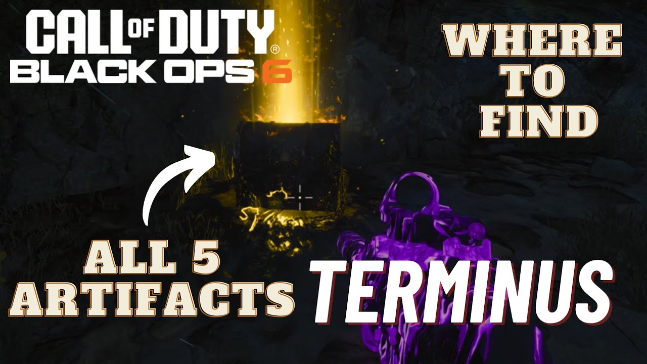 All Artifacts for the Zombie Intel (Terminus) - COD Black Ops 6 Zombies ...