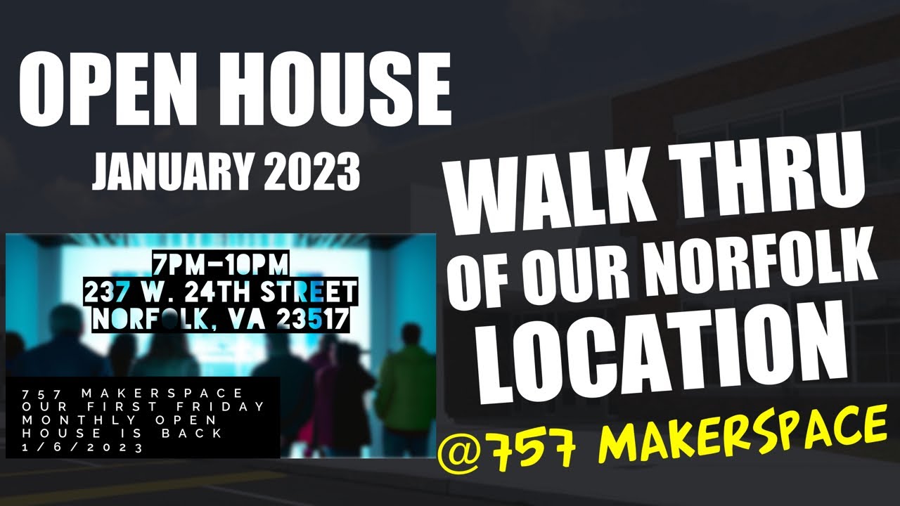 NFK Open Build Night Highlight Reel - Monthly Open House for Makers and ...