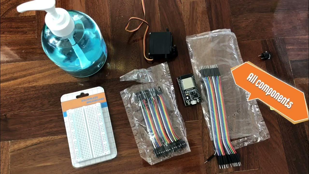 Smart Hand Sanitizer Dispenser || IOT Project using Blynk, Arduino and ESP32 - YouTube