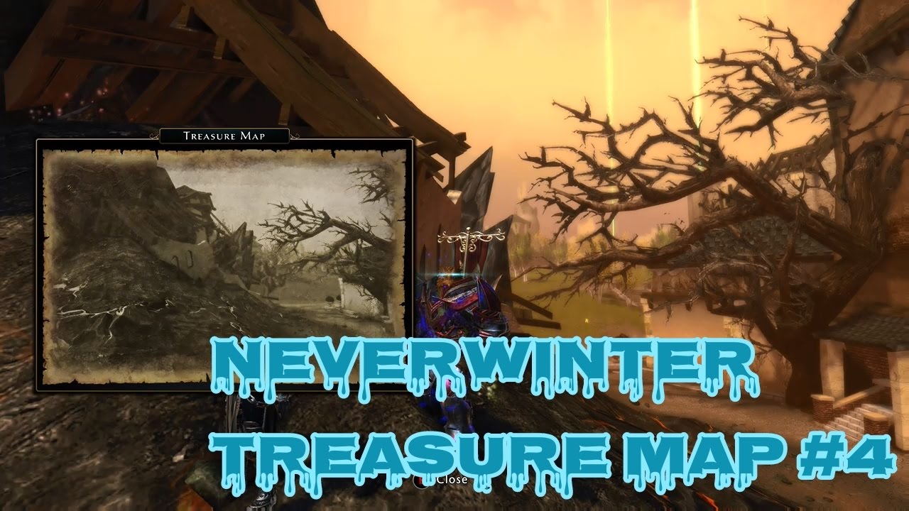 Neverwinter - Treasure Map #4 Location - River District - YouTube