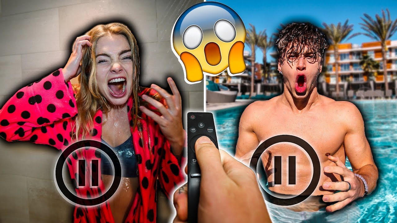The Pause Challenge With My Girlfriend Intense Youtube
