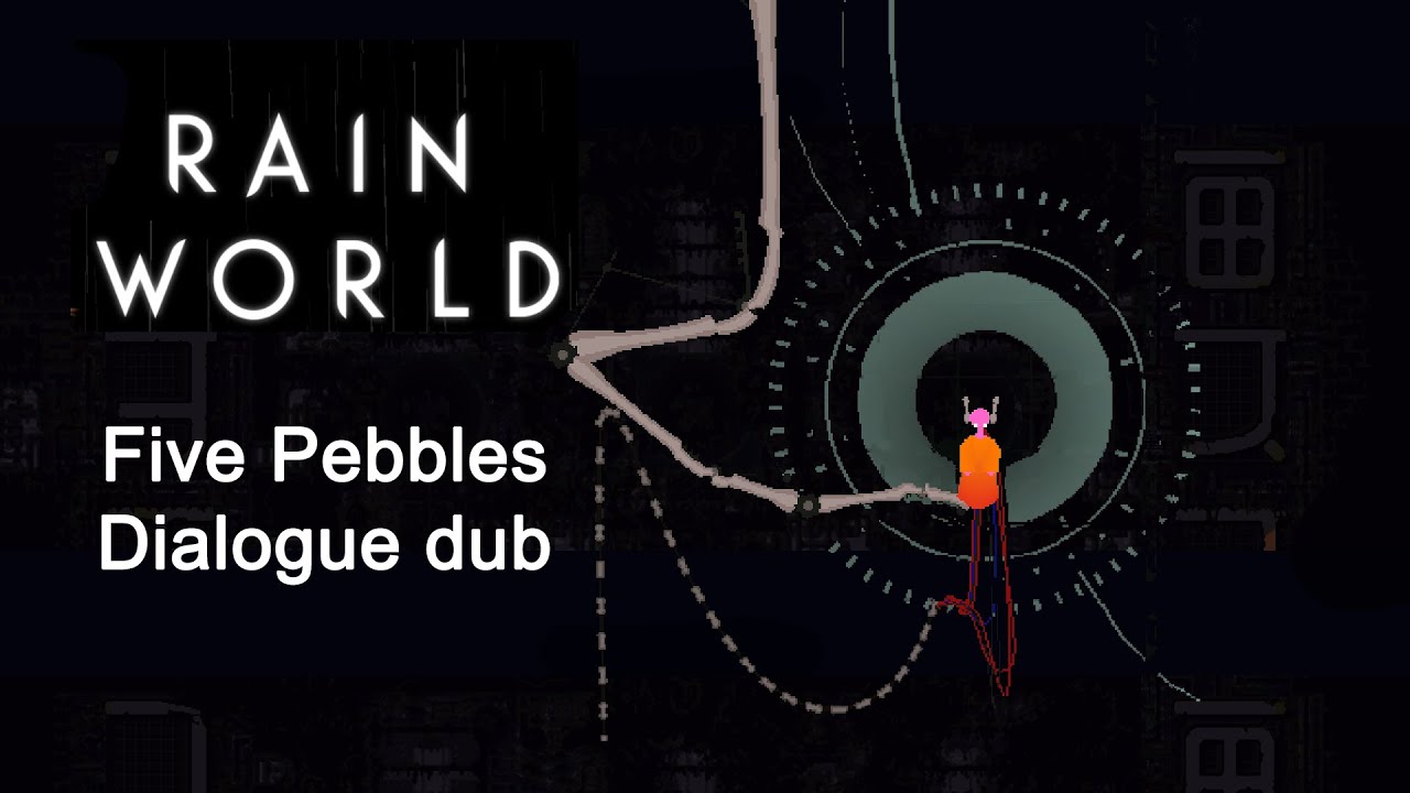 Five Pebbles dubbed dialogue Rain World - YouTube