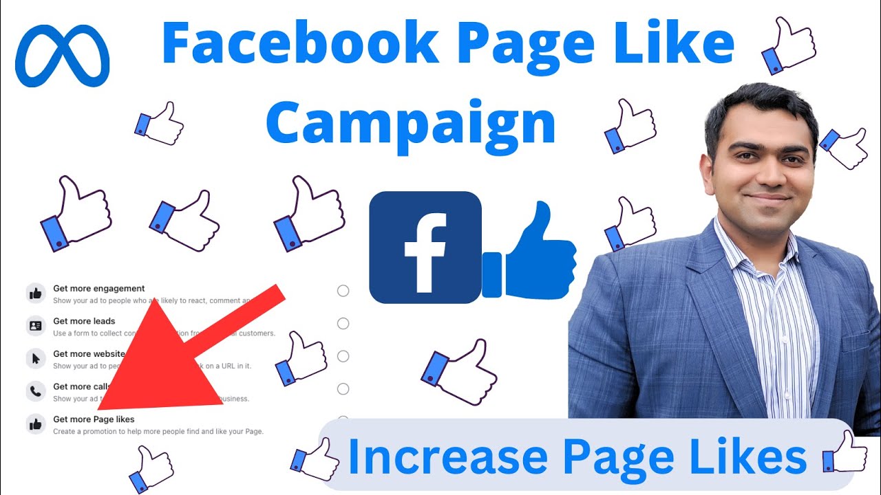 How to create Page Like campaigns from Facebook Page | Increase page ...