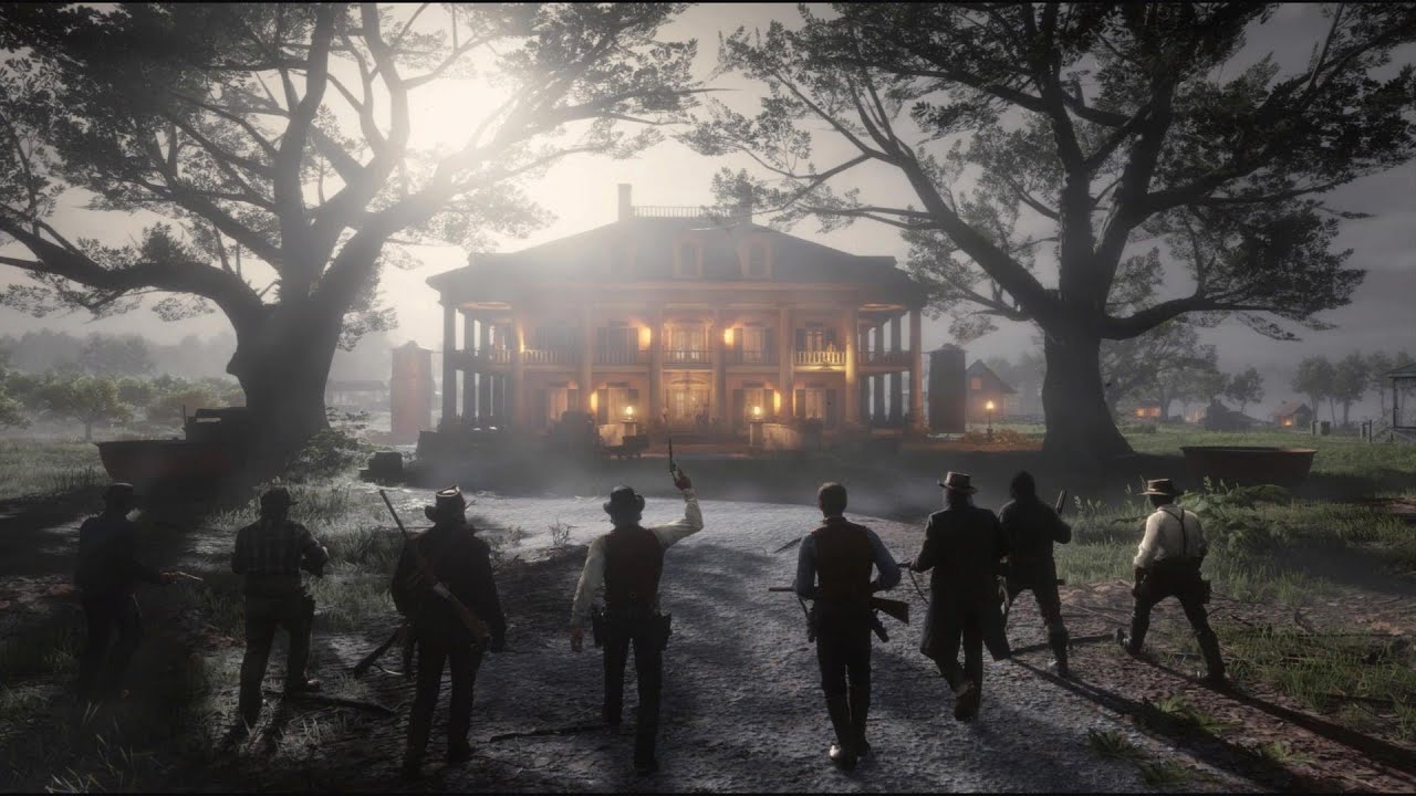 Showdown at Braithwaites Manor - Red Dead Redemption 2 - YouTube