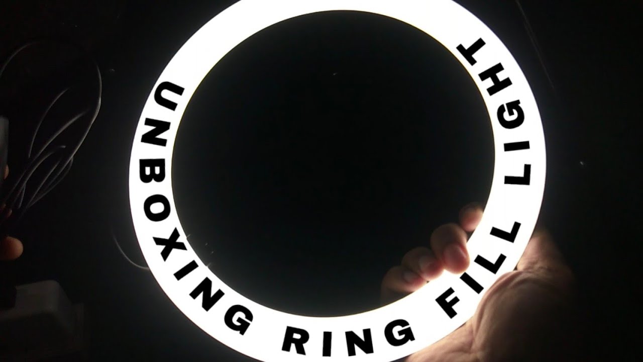 UNBOXING CHEAP RING FILL LIGHT - YouTube