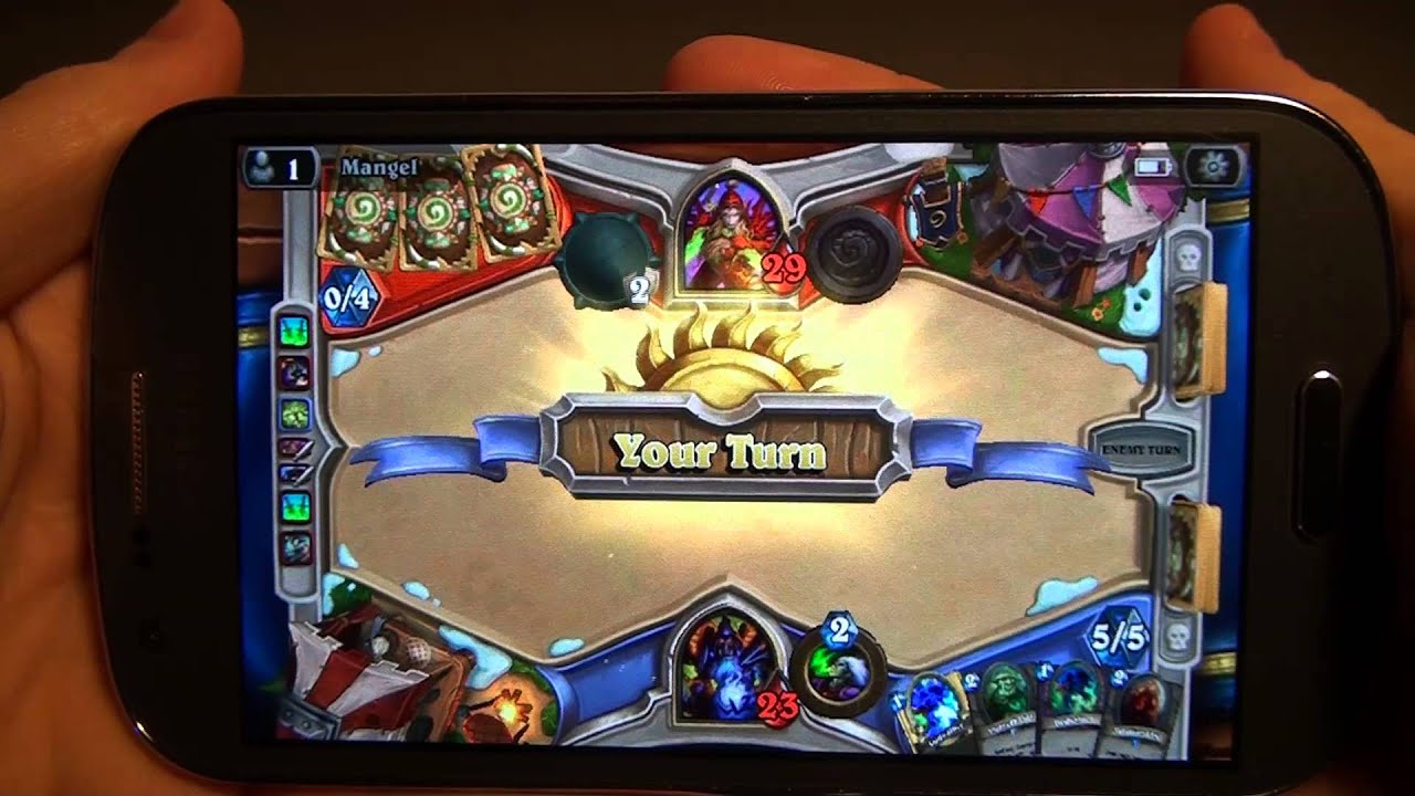 Samsung Galaxy Express: Hearthstone Android Gameplay and Performance ...