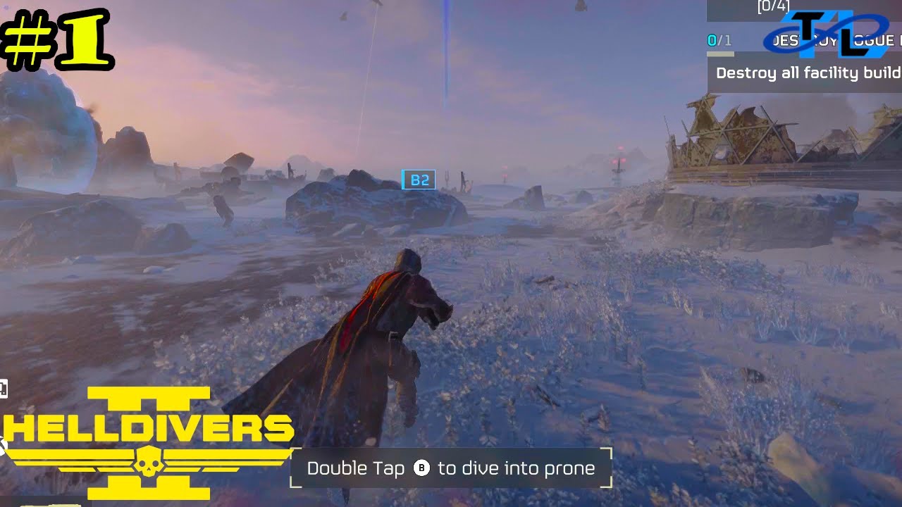 DIVING FEET FIRST INTO HELL | Hell Divers #1 - YouTube