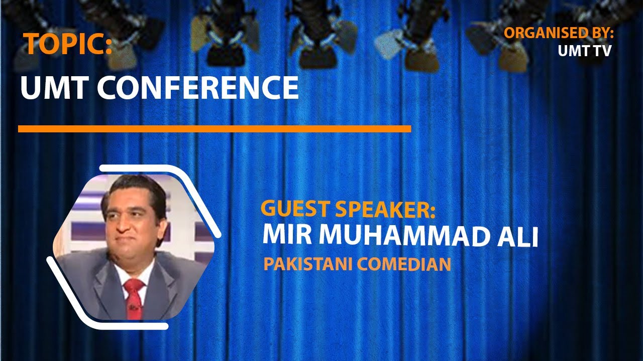 Ali Meer | King of Infotainment | Conference | UMT - YouTube