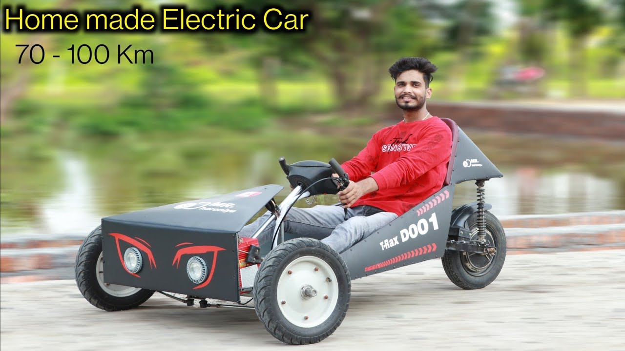 Make Electric Car | T-Rax part 3 | ये कार फ्री में चलेगी हमेसा के लिए ...