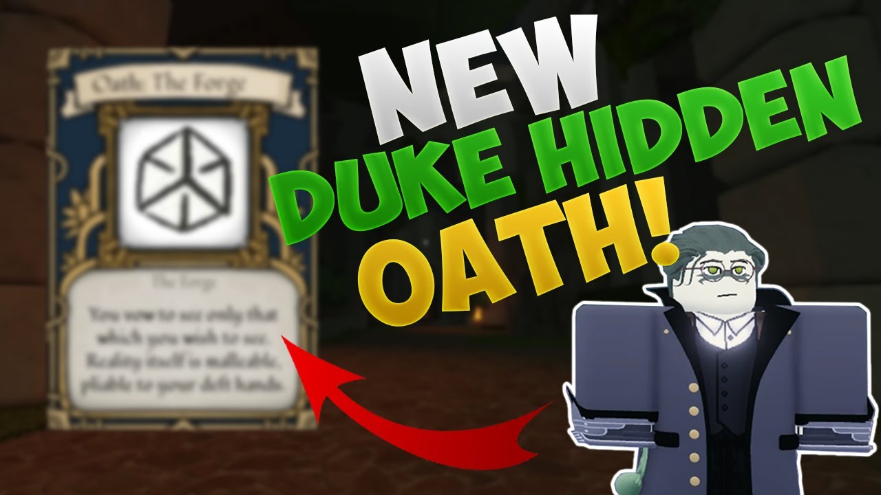 NEW HIDDEN OATH | DUKE ERISIA'S OATH DEEPWOKEN - YouTube