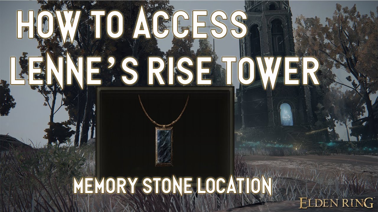 Elden Ring - How to Enter Lenne's Rise Tower - YouTube