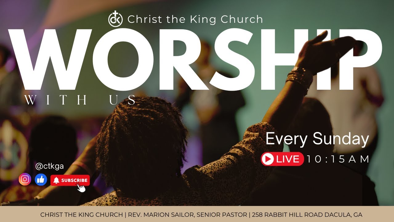Christ the King March 9, 2025 LIVESTREAM Worship Service - YouTube
