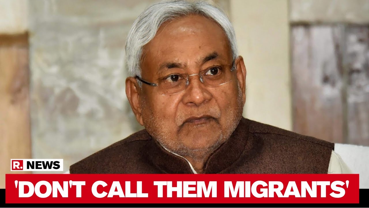 Nitish Kumar Shames States That Mistreated Poor Bihari Labourers - YouTube