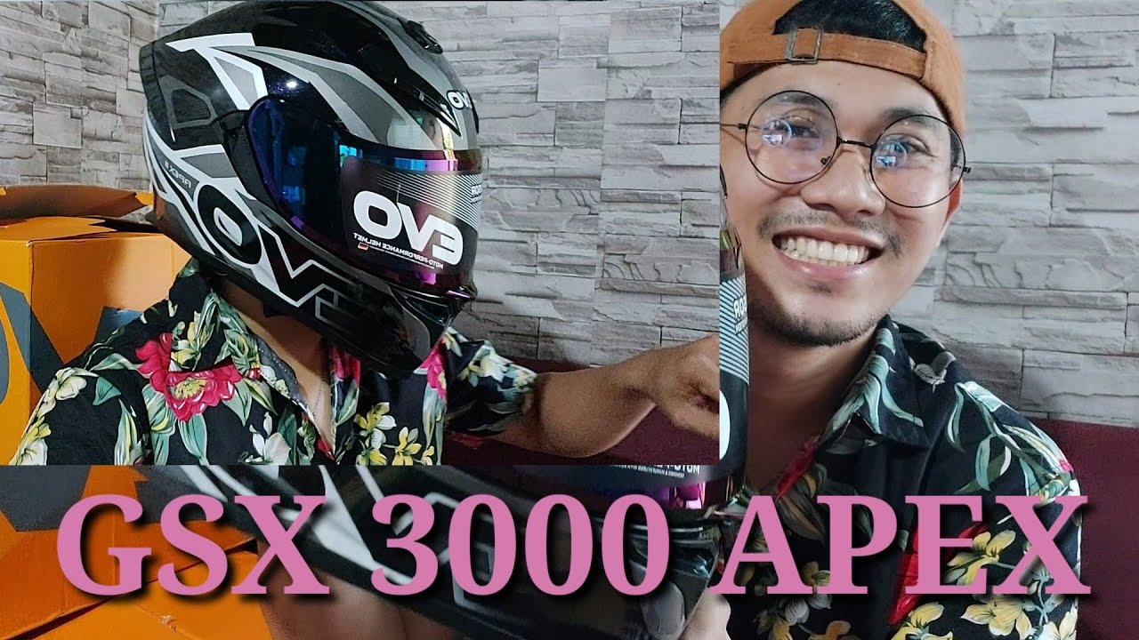 GSX-3000 APEX 2 | Review | Unboxing #gsx3000 #motobords - YouTube