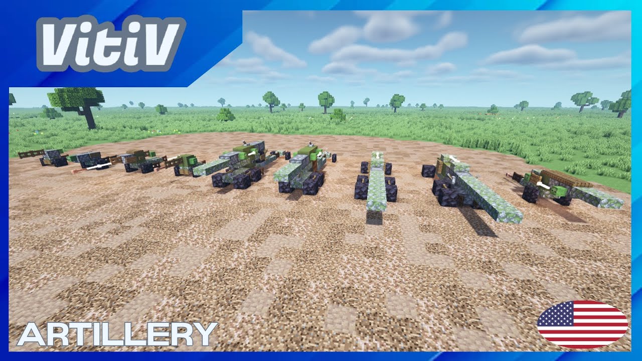 American Artillery - Minecraft - YouTube