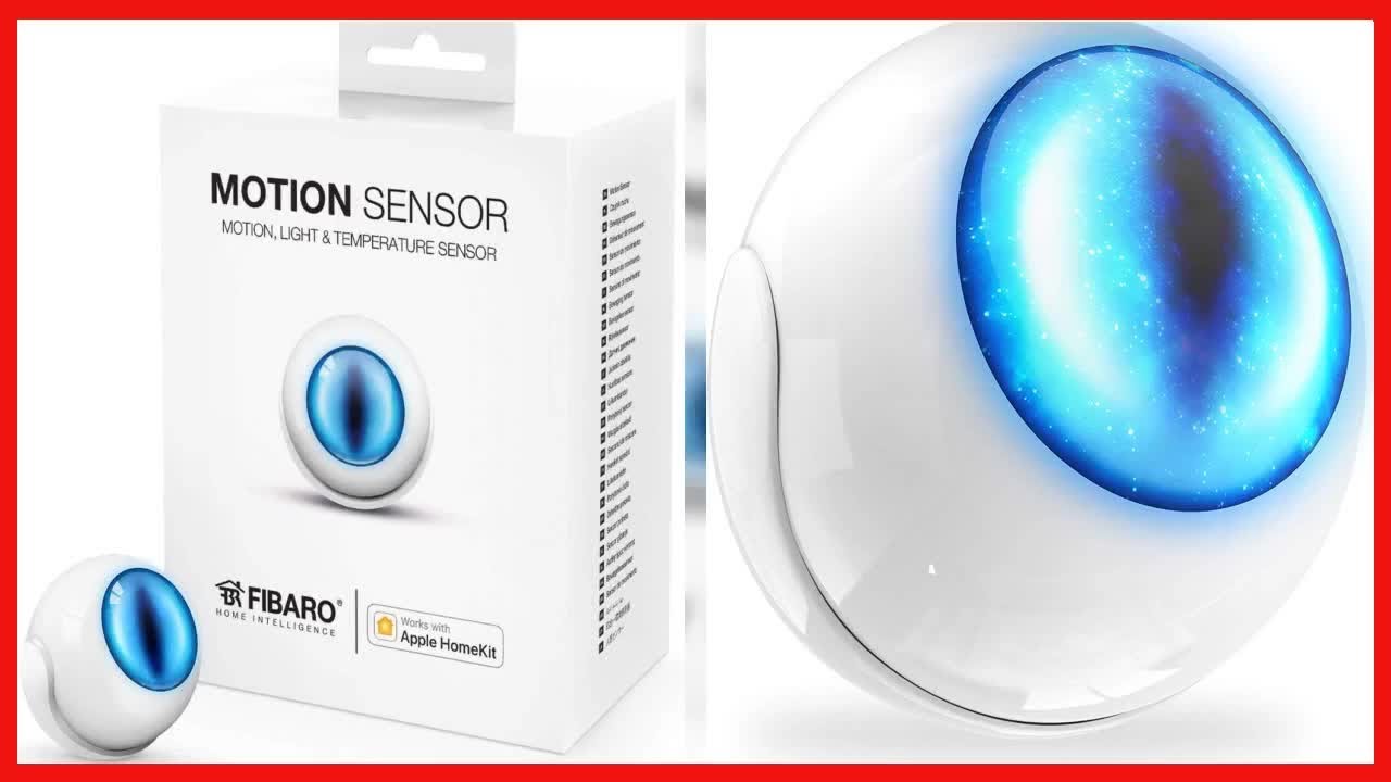 Fibaro USA FGBHMS-001 Motion Sensor, HomeKit-enabled Multi-Sensor - YouTube