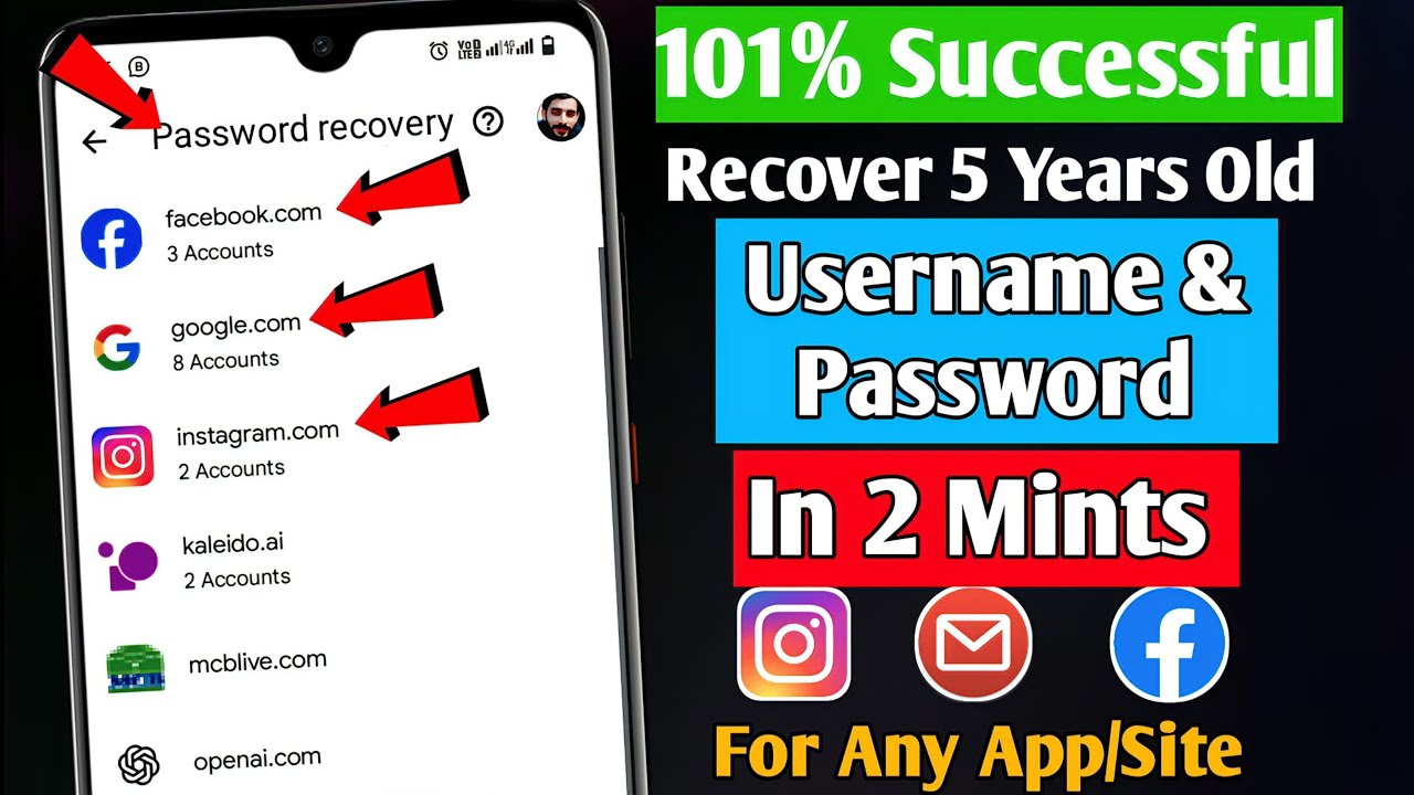 How To Recover Forgotten Username & Password For Any Account (2025 ...