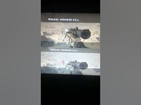 Sickness mw2 no scope across rust - YouTube