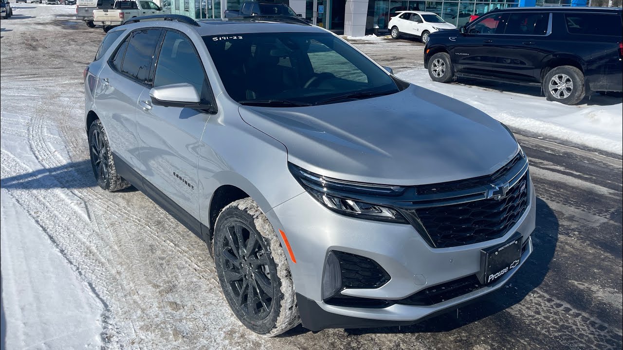 NEW 2022 Chevrolet Equinox RS AWD - YouTube