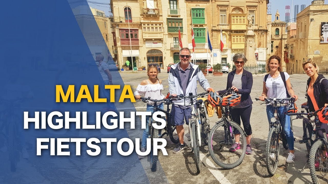 Malta Bike Tour with Baja Bikes - YouTube