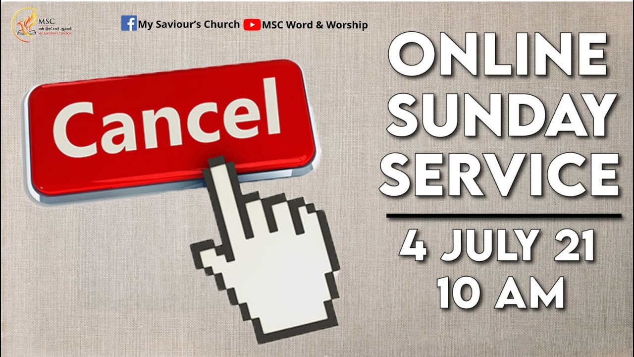 4th July 2021 | Don't Cancel Jesus | Online Sunday Service - YouTube