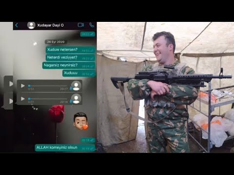 Şəhid Xudayarın son yazışmalarından(səsli)