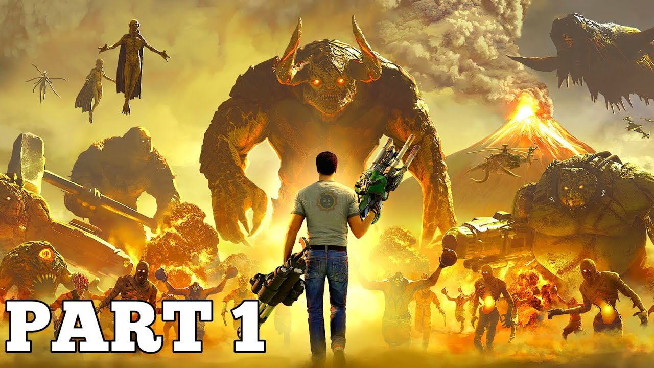 Serious Sam 4 Chapter-1 Gameplay Walkthrough - YouTube