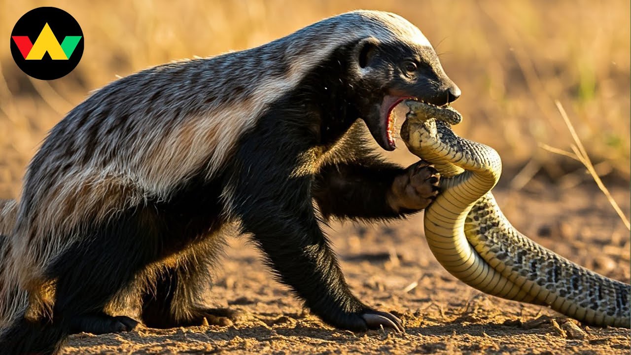 Honey Badger | A Brave Warrior in the Fierce Grassland | Wildlife ...