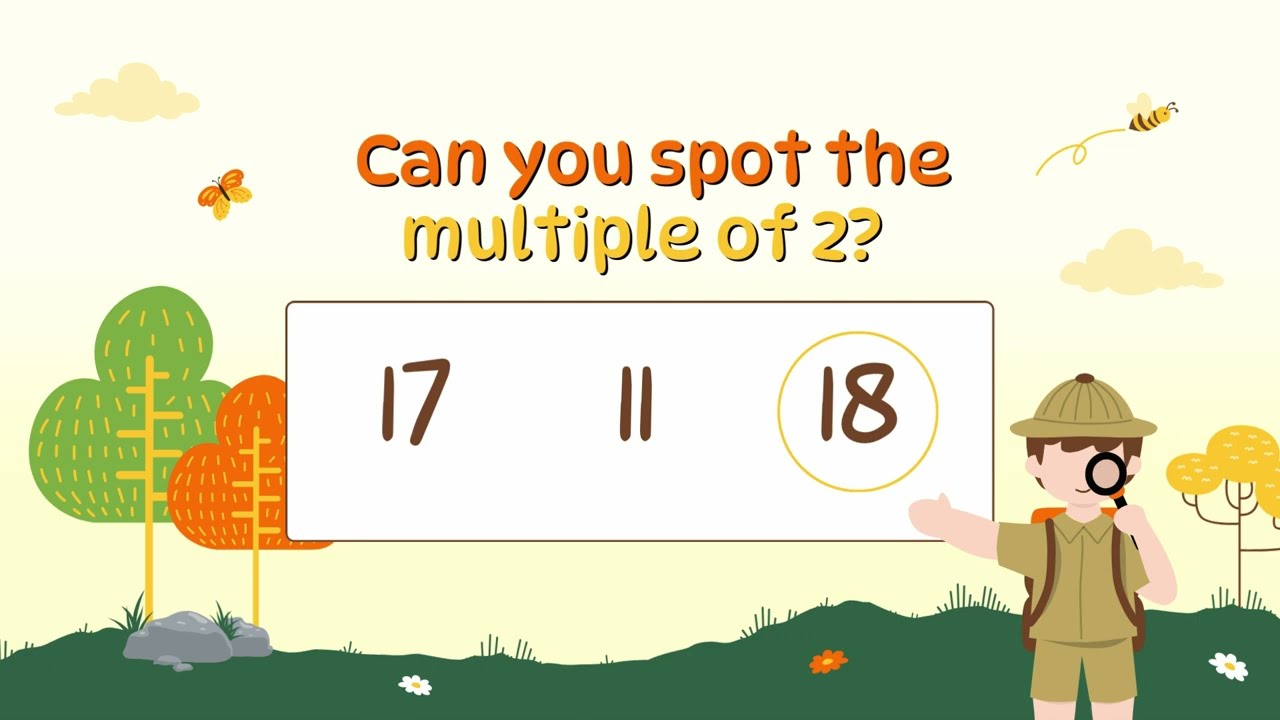 Spot Multiples of 2 | Multiplication | 3rd Grade Math - YouTube