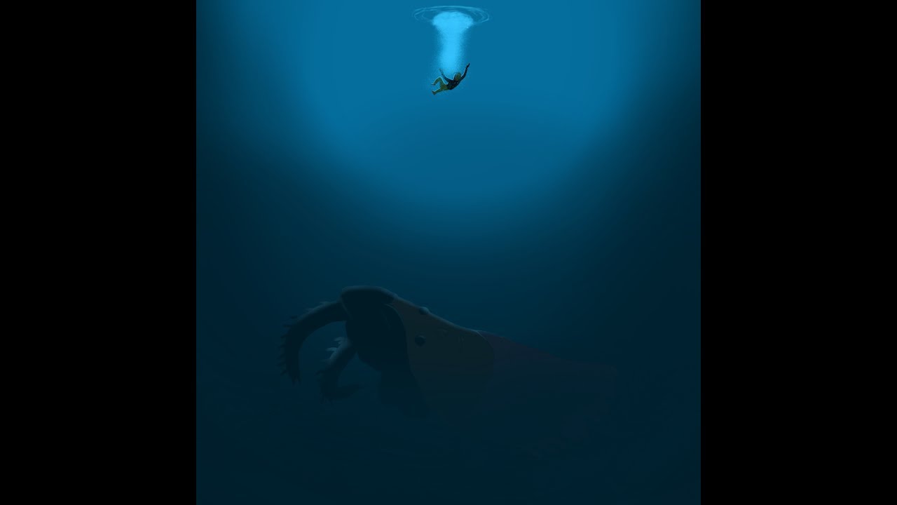 Deep Sea Monster Time-lapse on iPad - YouTube