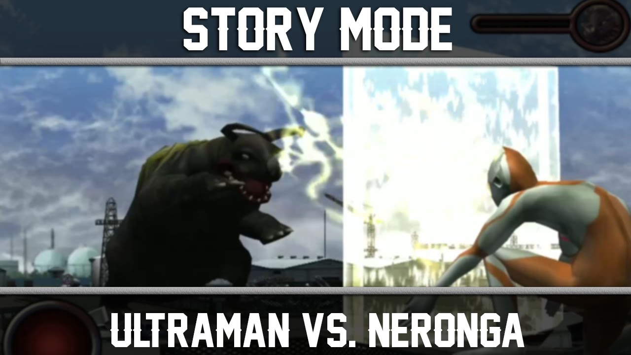 Ultraman PS2 (Story Mode) Original Ultraman VS Neronga Playウルトラマン - YouTube