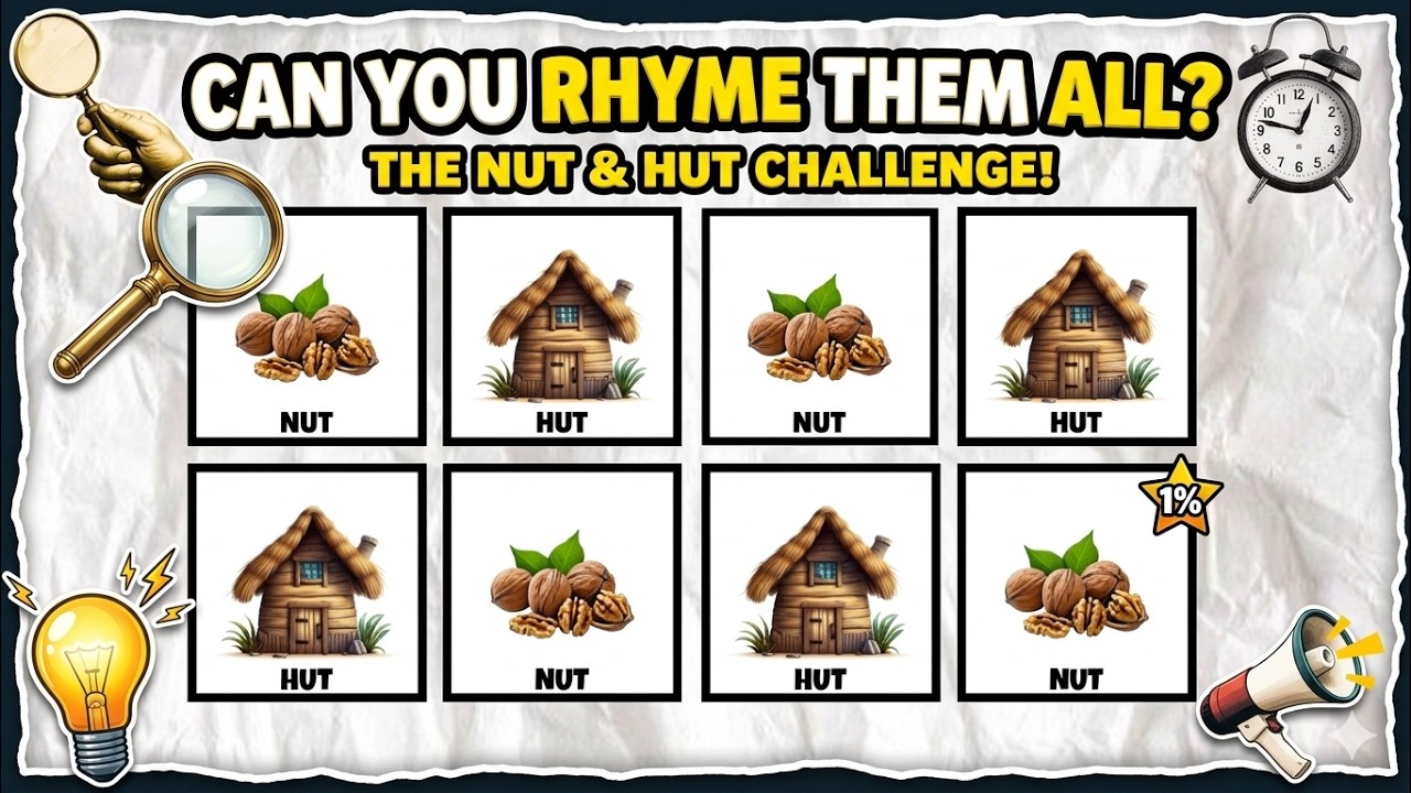 SAY THE WORD ON BEAT! 🥁 (LEVEL: IMPOSSIBLE) | Rhyme Chain Challenge ...