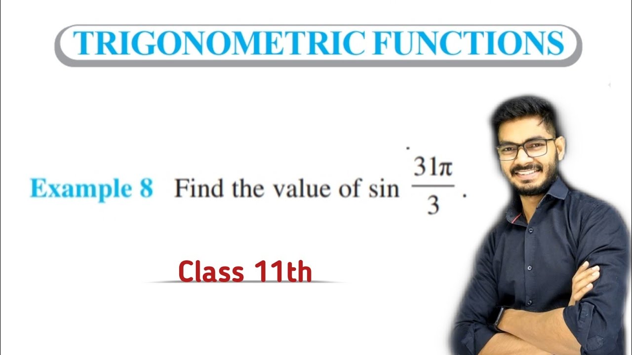 Example 8 of Trigonometric Functions Class 11th | Math | Examples of ...