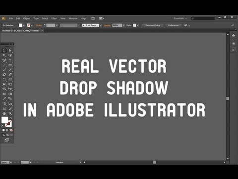Easy vector drop shadow in Adobe Illustrator - Tutorial in 2 minutes ...