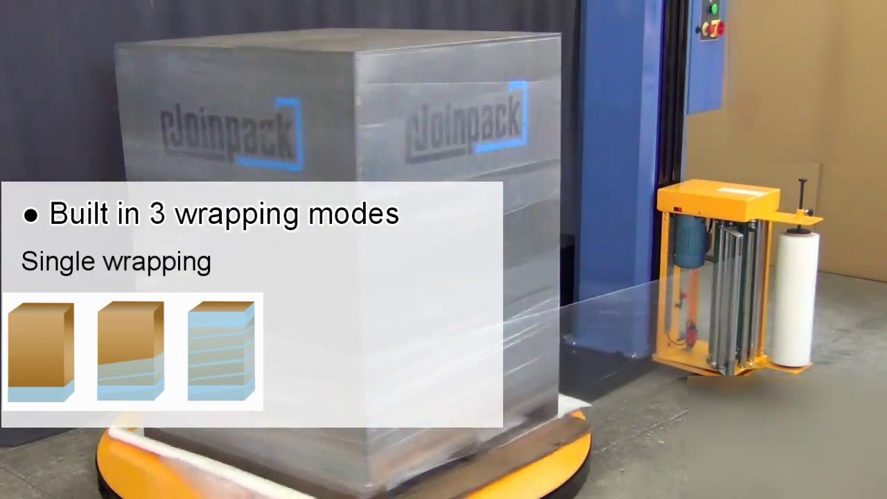 Semi auto wrapping machine Alpha 2000Plus - YouTube