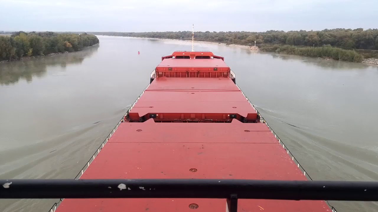 River Danube Channel Navigation - YouTube