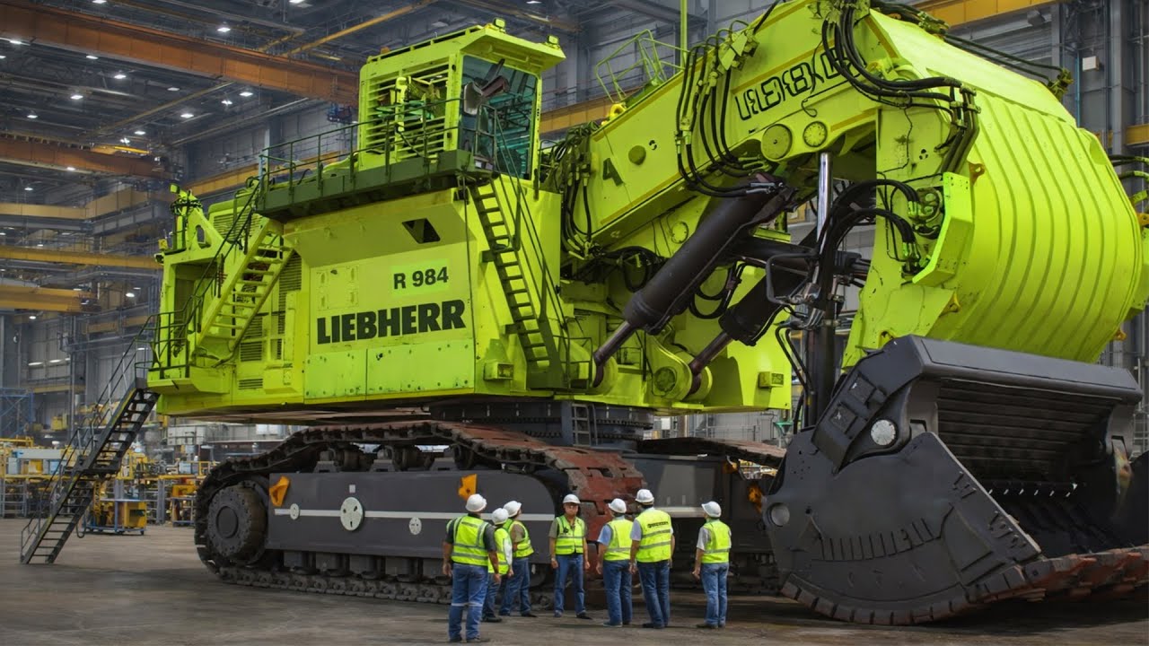 Inside Liebherr R 984 Factory – How Heavy Engineering Creates a Massive ...